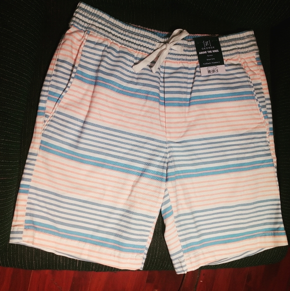 George | Shorts | Mens Woven Pull On Shorts By George Brand Nwt | Poshmark